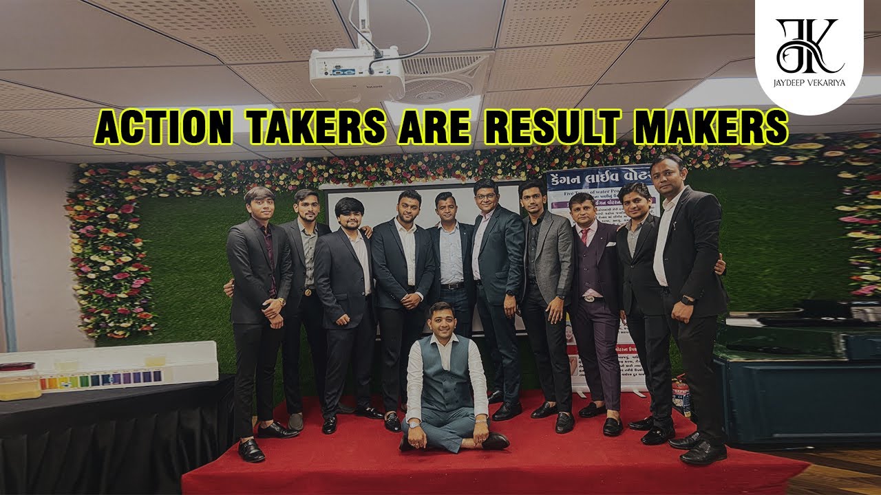 Action Takers are Result Makers - YouTube