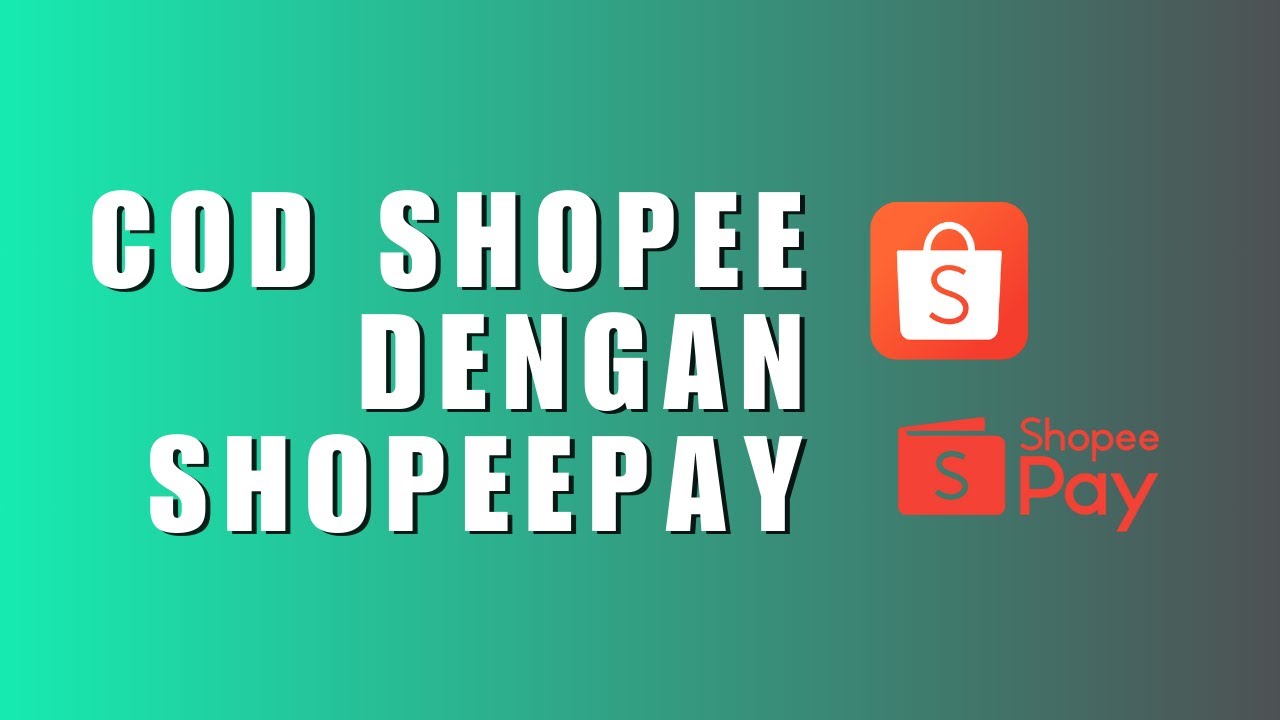 Cara Bayar COD Shopee dengan Shopeepay - YouTube