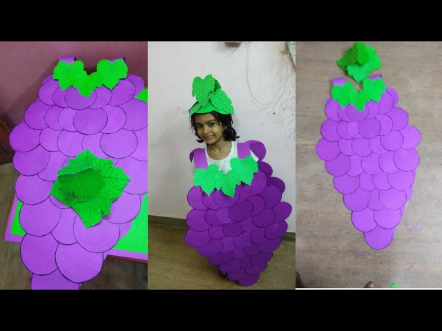 Paper Grapes Costume