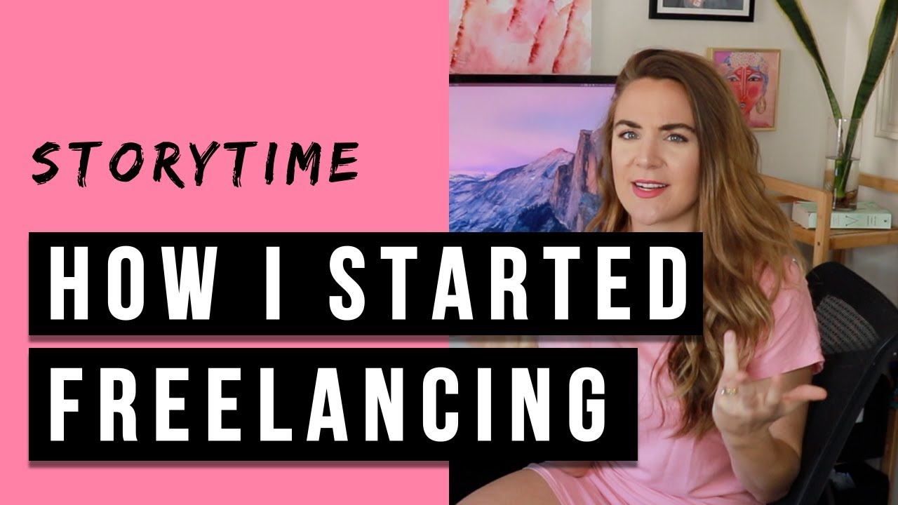 HOW I STARTED FREELANCING | storytime w/ Brandy Morgan - YouTube