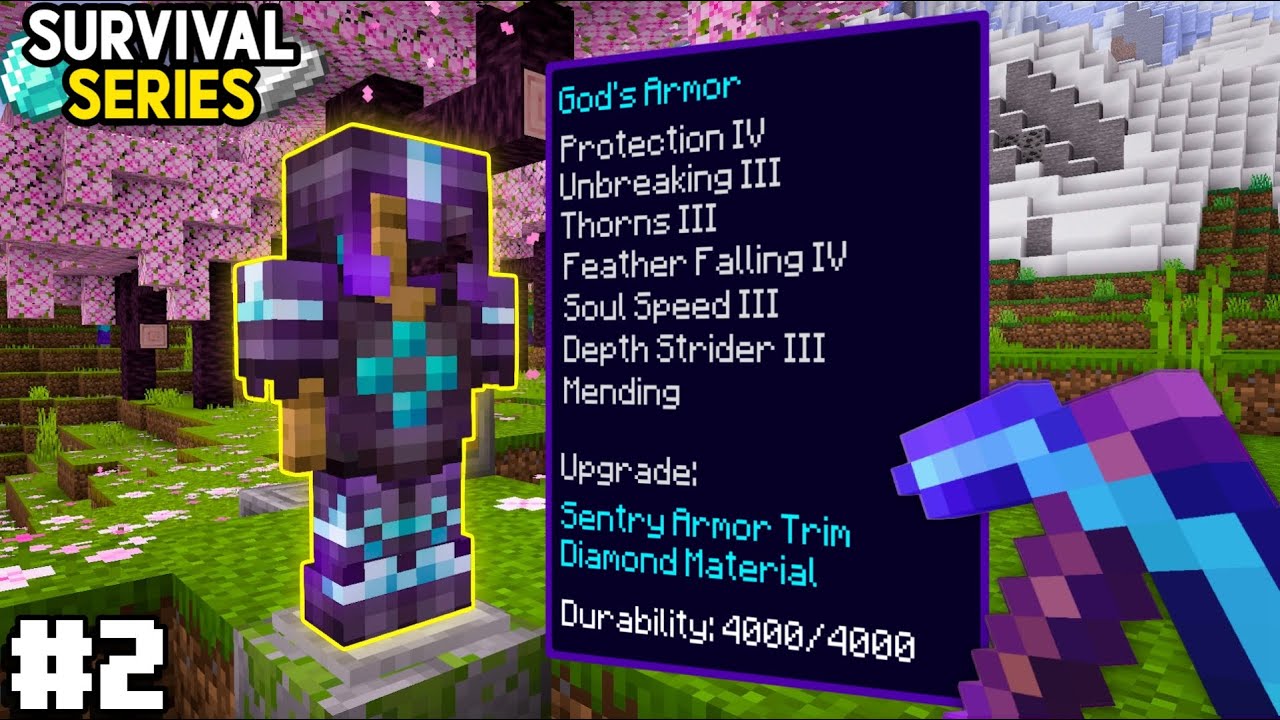 GETTING OVERPOWERED🔥 IN MINECRAFT | MINECRAFT PE SURVIVAL SERIES - YouTube