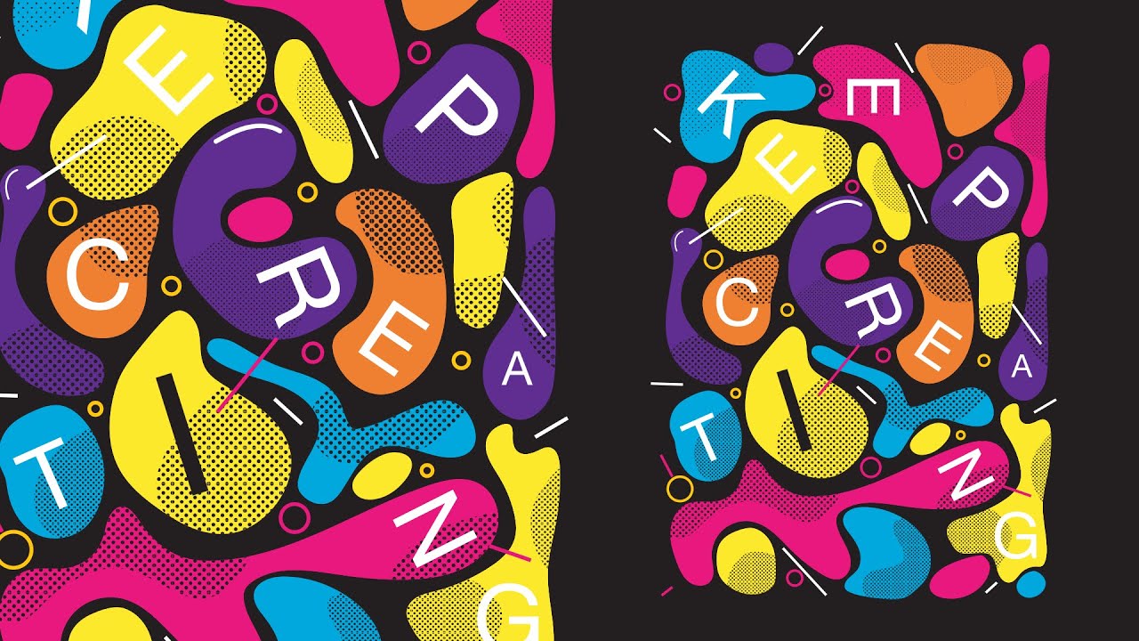 Adobe Illustrator Tutorial - Poster Design #036 - YouTube