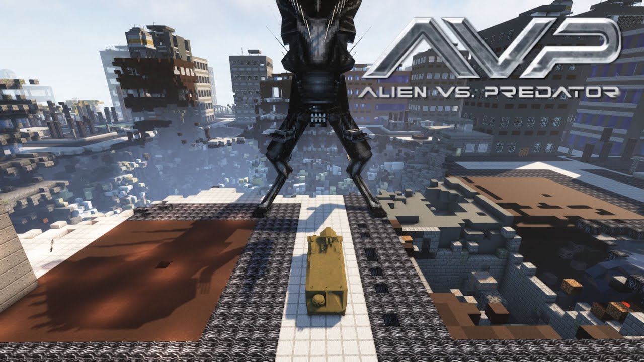 Alien Vs Predator In Minecraft: The Life Of A Xenomorph Season 5 - YouTube