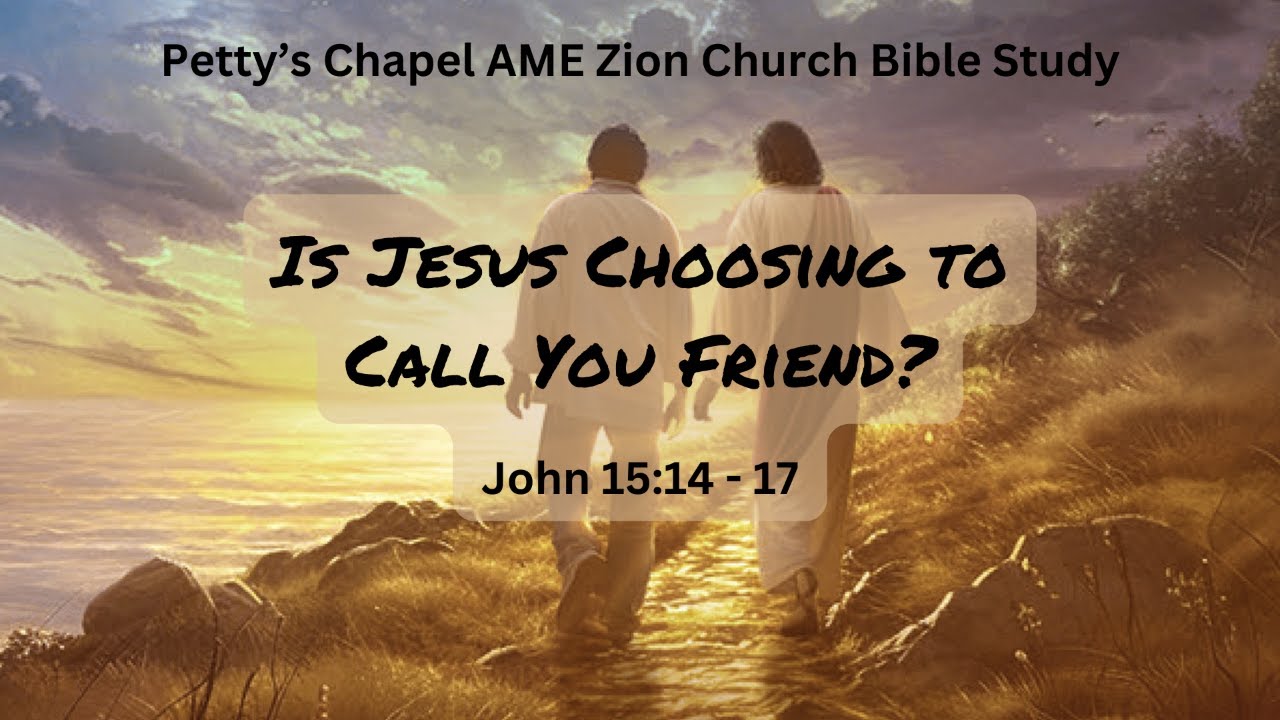 Petty's Chapel AME Zion Church Bible Study - YouTube