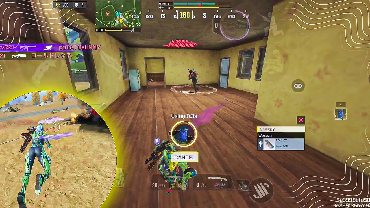 PERFECT USE OF NINJA CLASS IN SOLO VS SQUAD | INTENSE FARM FIGHT | CODM ...