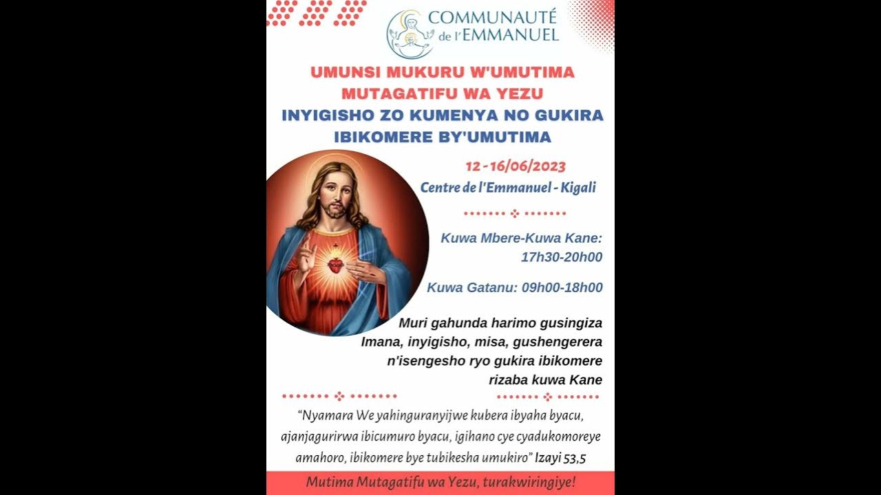 URASHAKA KUMENYA NO GUKIRA IBIKOMERE BY’UMUTIMA? URATUMIWE: CENTRE DE L ...