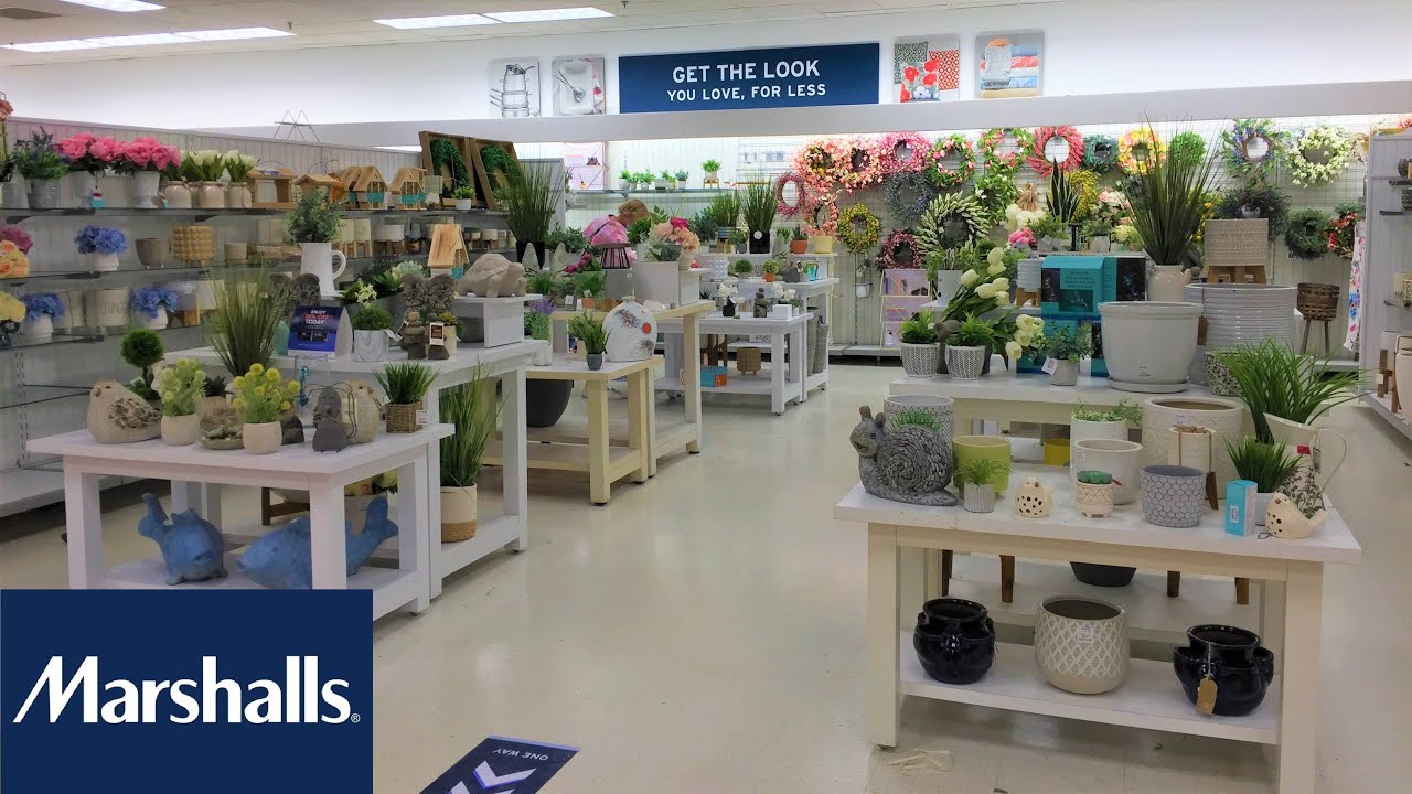 MARSHALLS REOPENING HOME DECOR SUMMER SPRING DECOR SHOP WITH ME ...