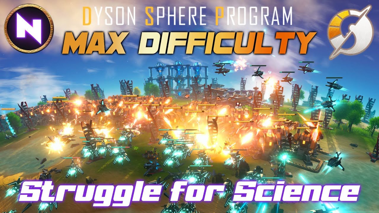 Under Constant Attack | MAX DIFFICULTY | #2 | Dyson Sphere Program ...