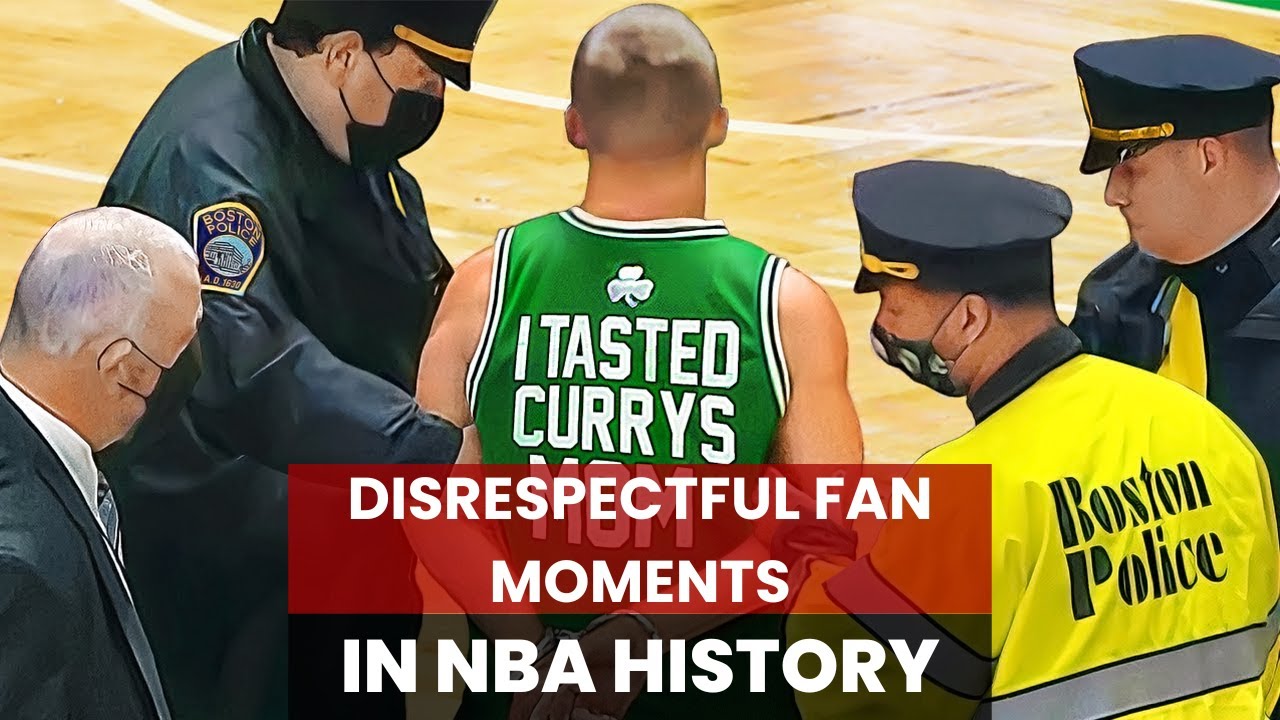 Most Disrespectful Fan Moments In NBA History - YouTube
