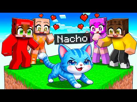 Me Hice pasar por BEBÉ GATO en UN CHUNK en Minecraft!