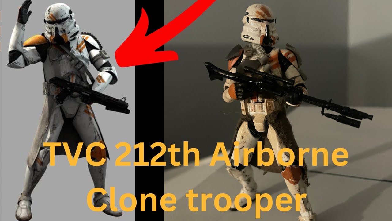 MasterCustoms - 212th Airborne Clone Trooper - YouTube