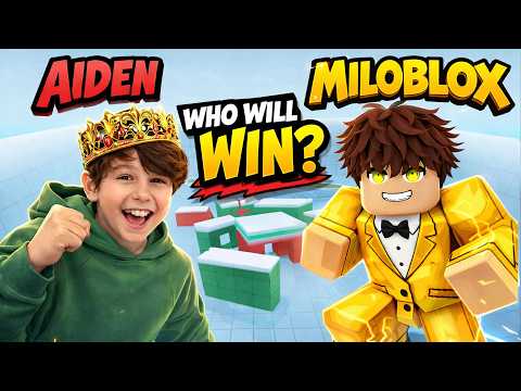 Aiden and MiloBlox compete in 9 Different Challenges!