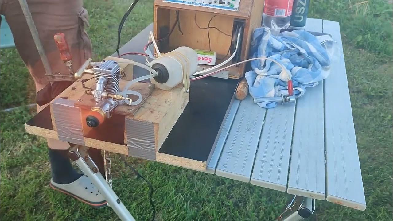 HP VT 21 Hirtenberger four stroke break in Part 1 - YouTube