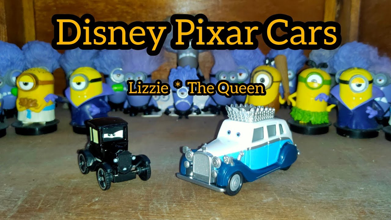 Mattel Disney Pixar Cars LIZZIE vs THE QUEEN - YouTube