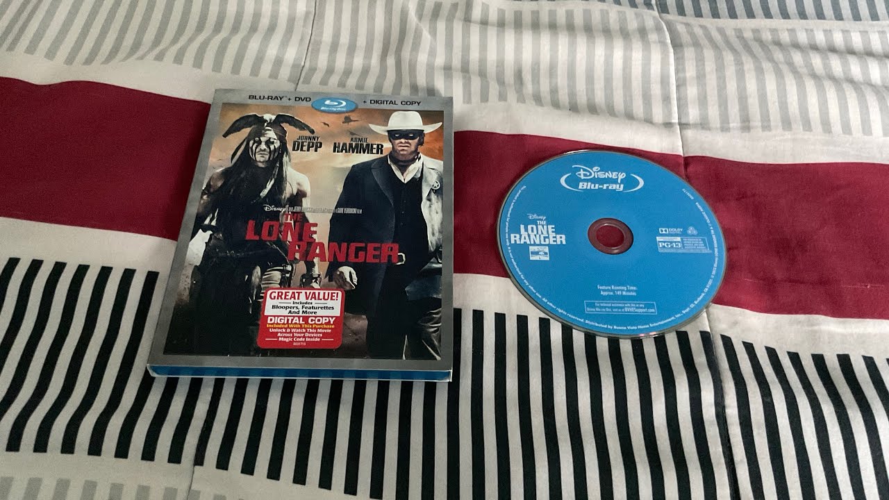 Opening to The Lone Ranger 2013 Blu-ray - YouTube