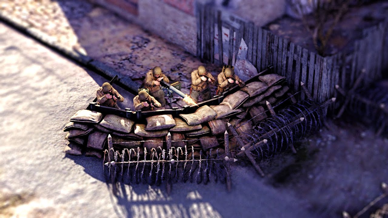 Building a Sandbag Fortification | Tilt Shift - YouTube