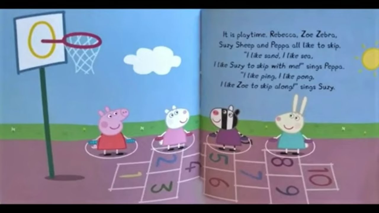 🐷 PEPPA PIG NUMBERS and PEPPA PIG LOOK AT THAT HAT PHONICS (books read ...