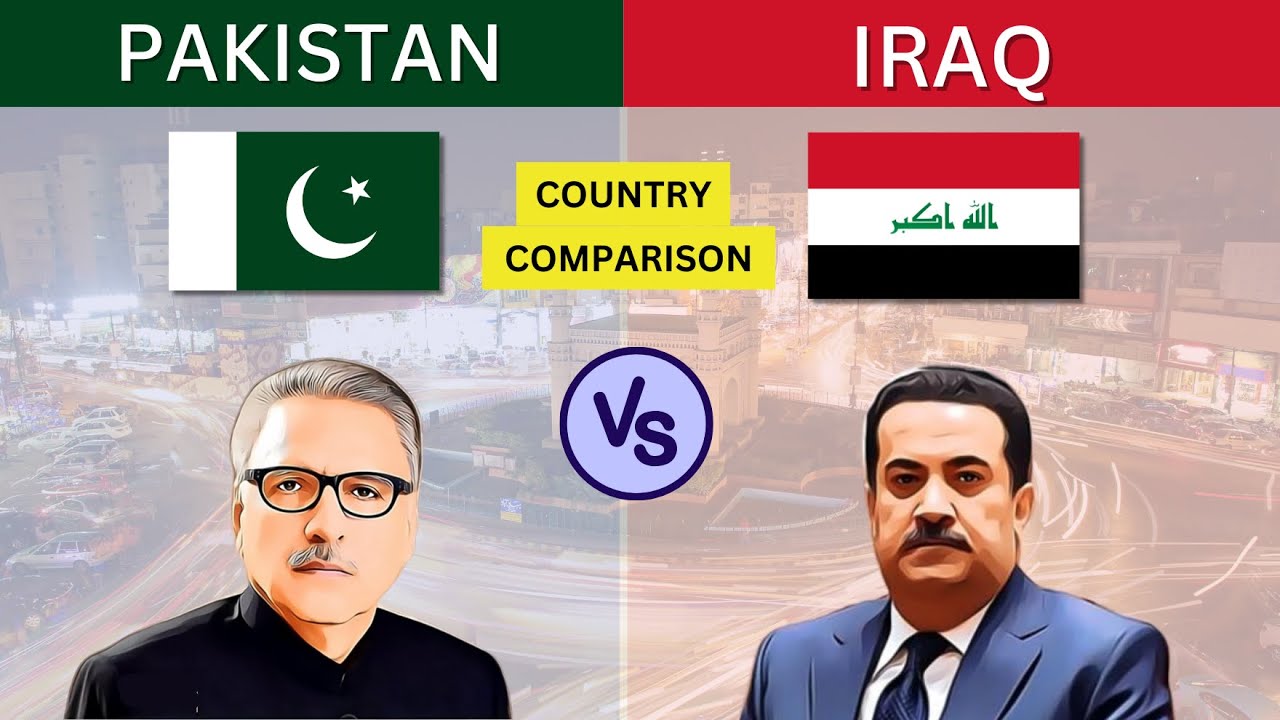Pakistan vs Iraq - Country Comparison 2023 - YouTube
