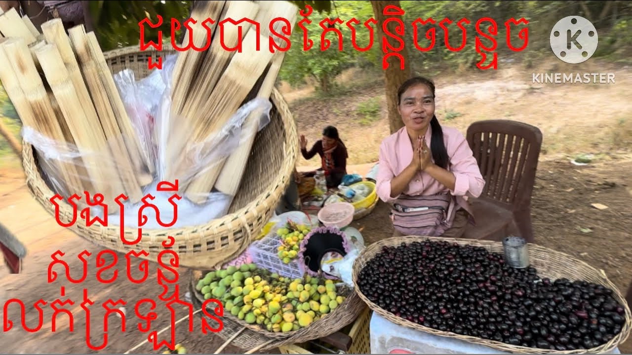 ជួយទិញក្រឡានគុយហើយនិងផ្លែព្រីងគាត់, Help him buy a truck full of kui ...