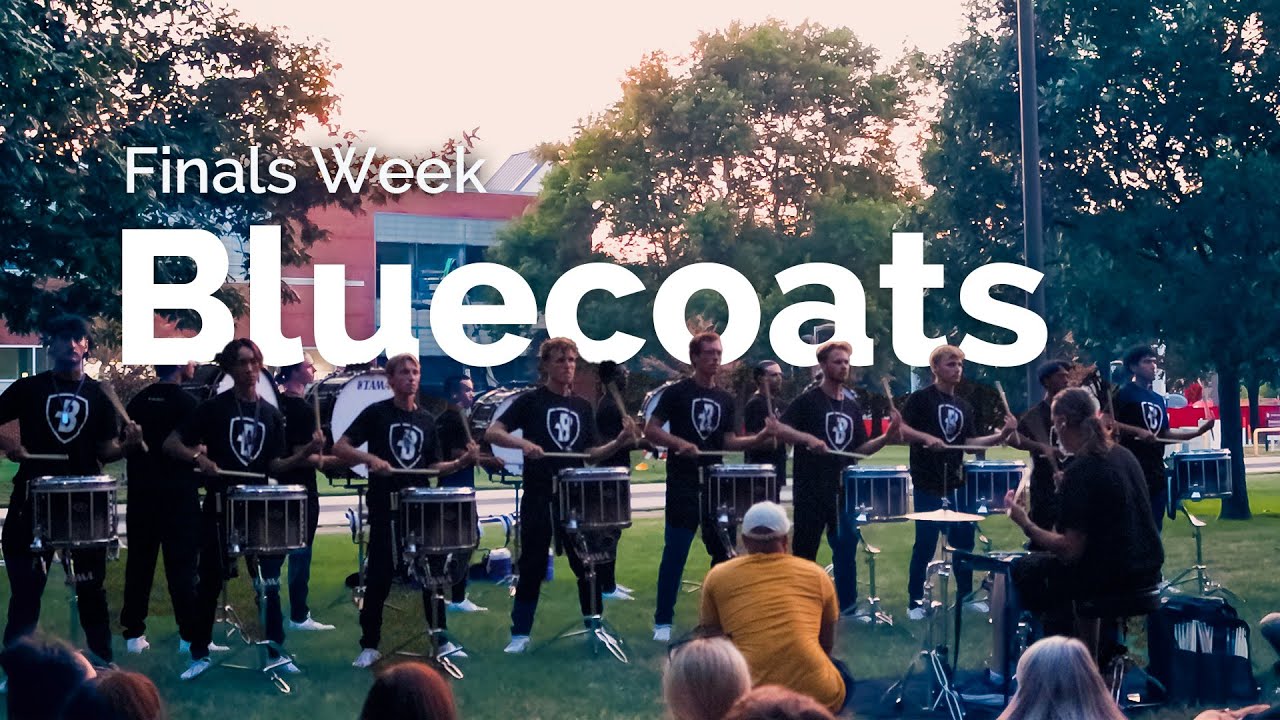 Bluecoats 2025 | DCI Finals Week In The Lot (Warm-ups & Show Music ...