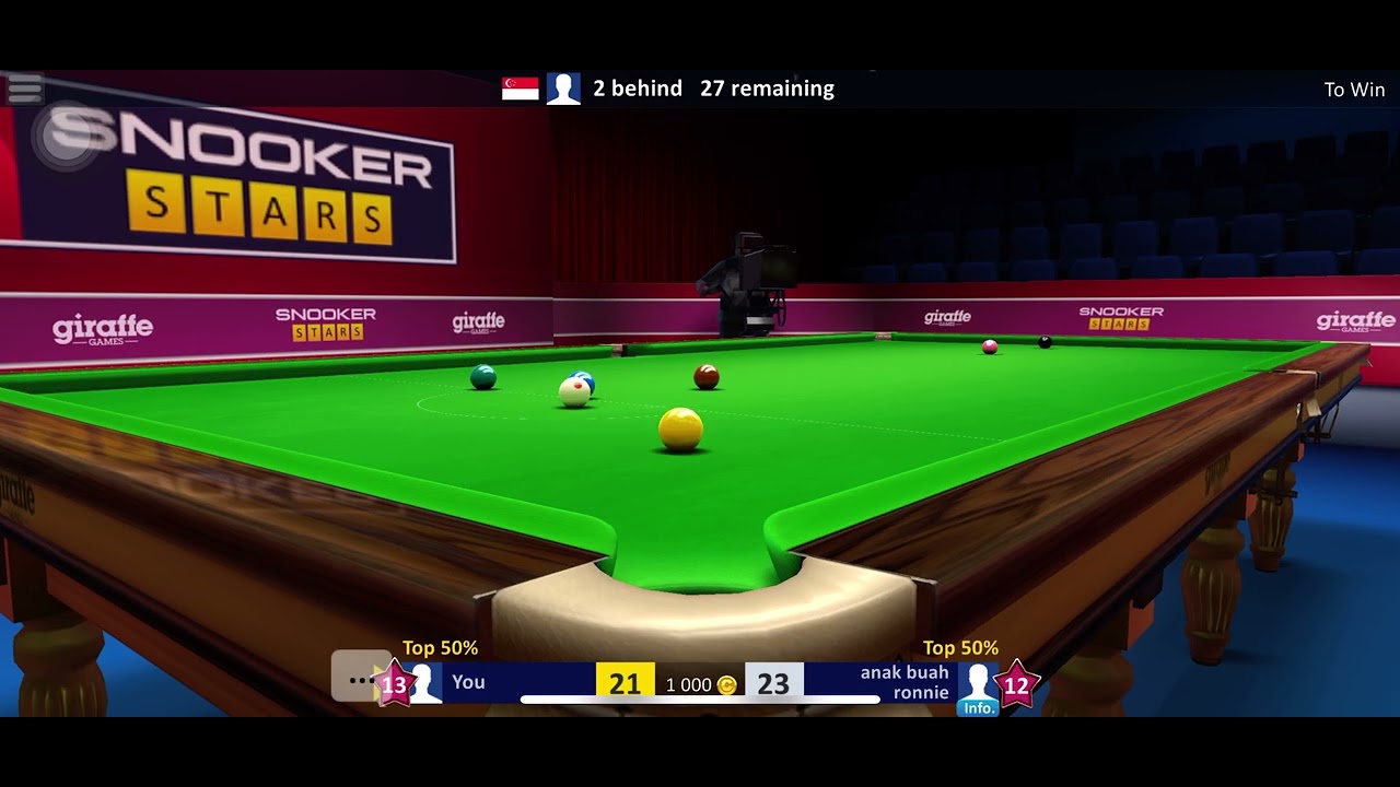 Live. Snooker 6 red. - YouTube