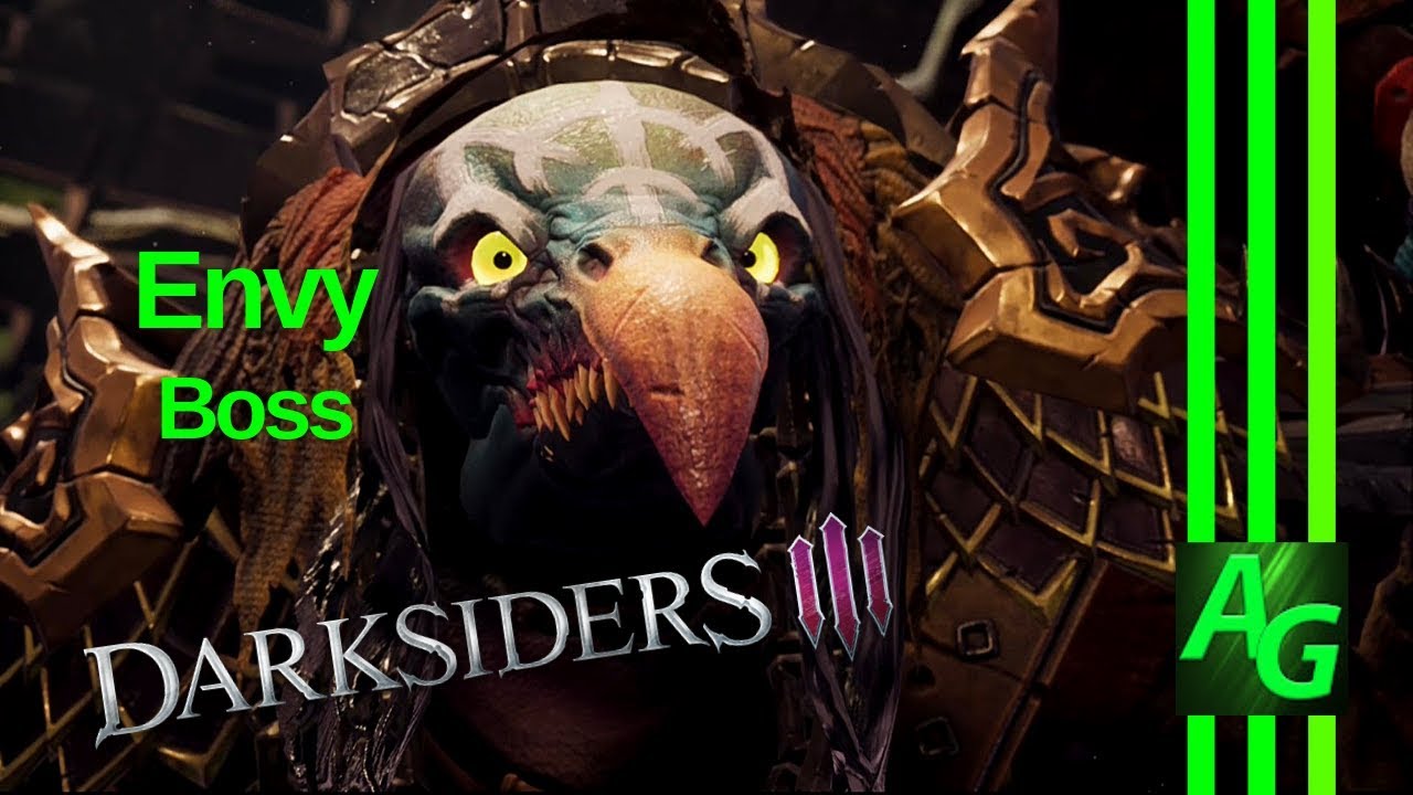 DARKSIDERS 3 Envy Boss Battle walkthrough - YouTube