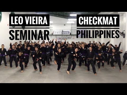 PROFESSOR LEO VIEIRA SEMINAR AT CHECKMAT MANILA | MAY 5, 2019 | BELT ...