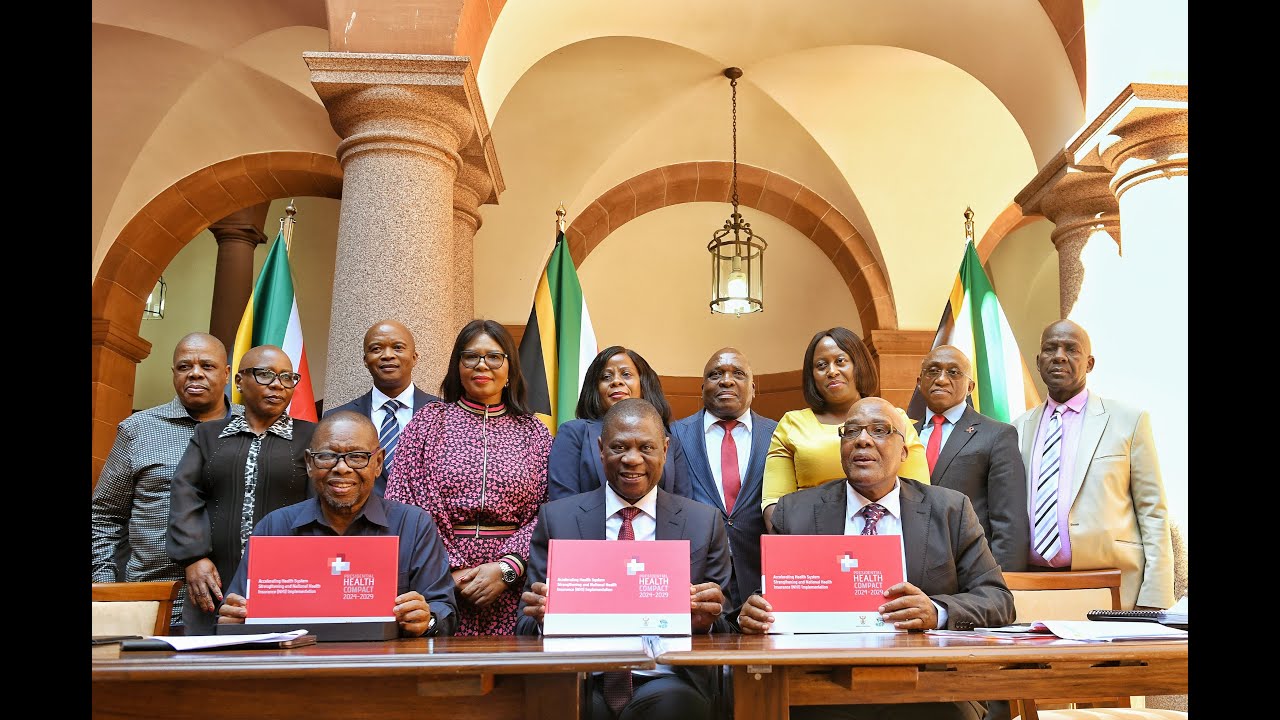 Deputy President Mashatile leads the signing of the Second Presidential ...