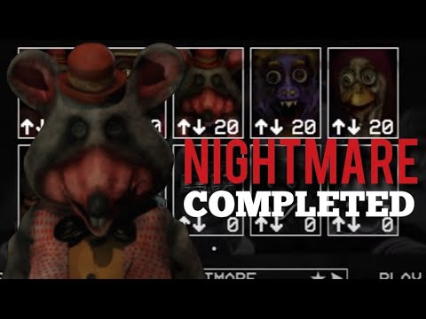 Nightmare Completed | Five Nights At Chucky E Cheese Rebooted - YouTube