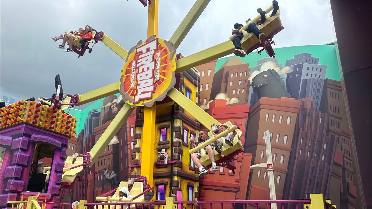 Beach side theme park - YouTube