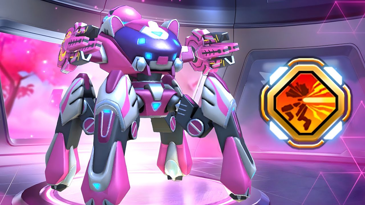 BUBBLEGUM - Arachnos with Disc Launcher 16 - Mech Arena - YouTube