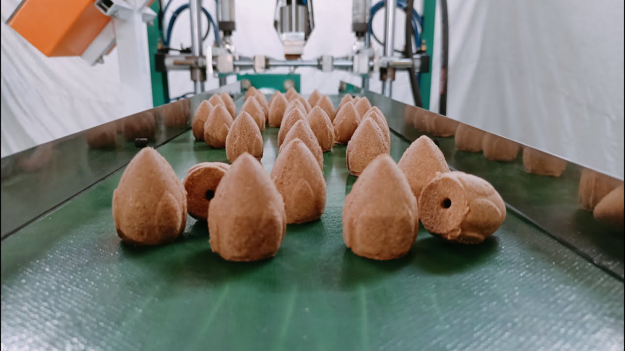 AUTOMATIC BACKFLOW CONE MAKING MACHINE - YouTube