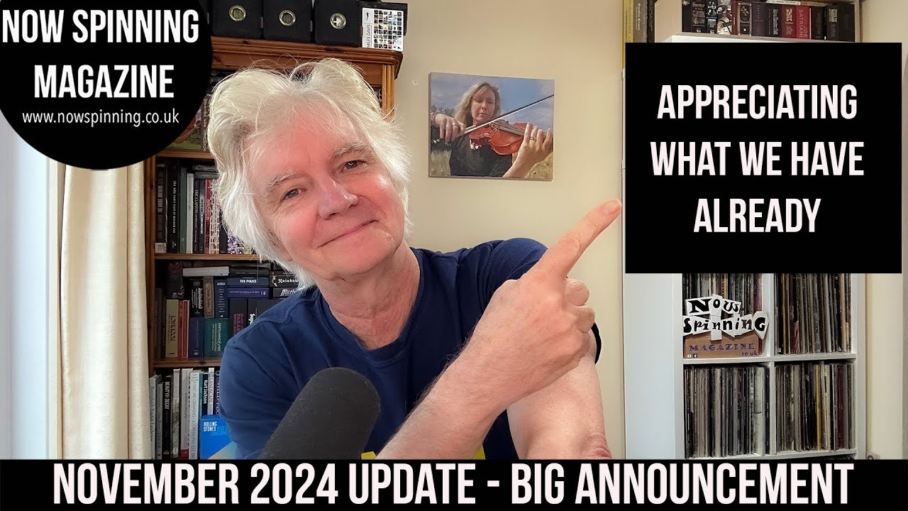 Now Spinning Magazine November 2024 Update - Big Announcement - YouTube