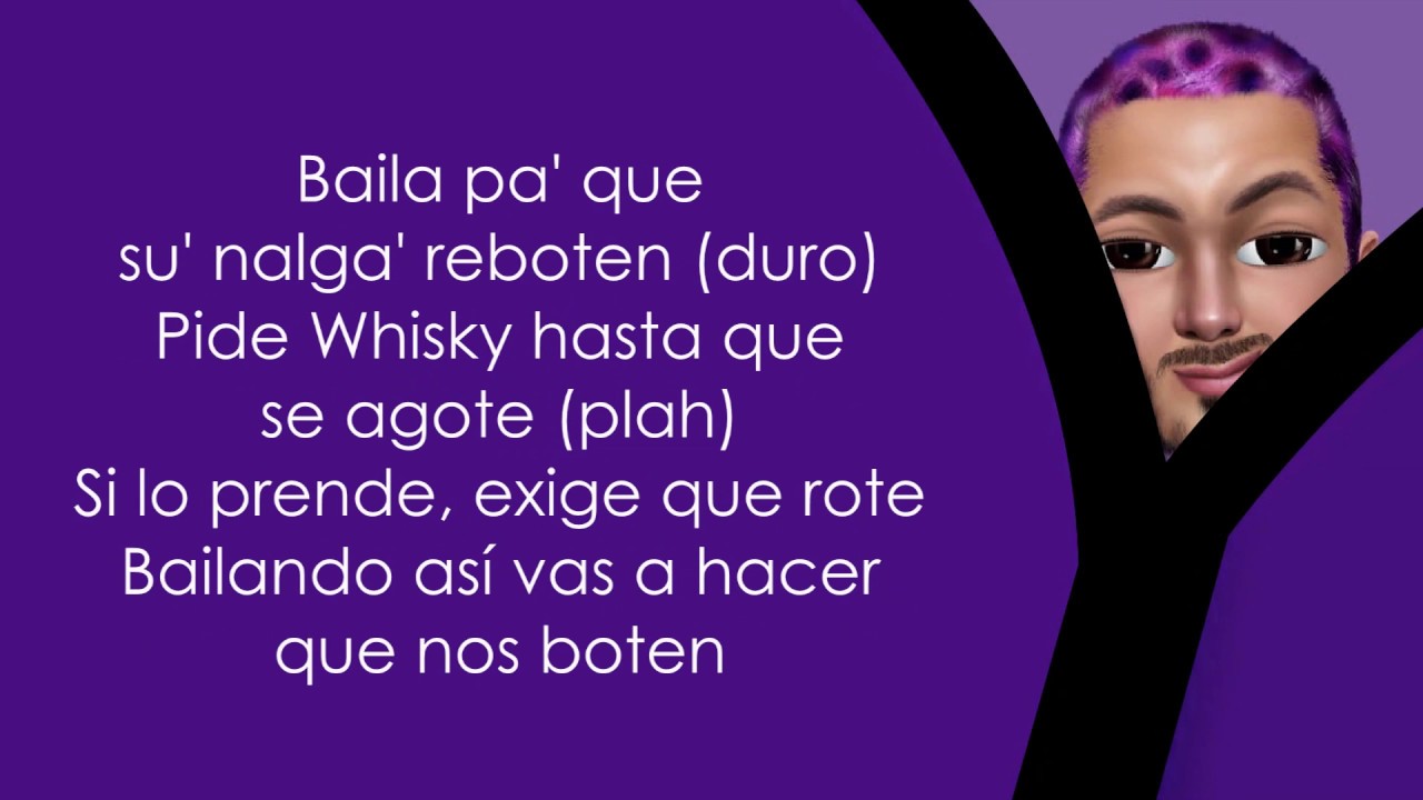 J Balvin - Morado (Letra) - YouTube
