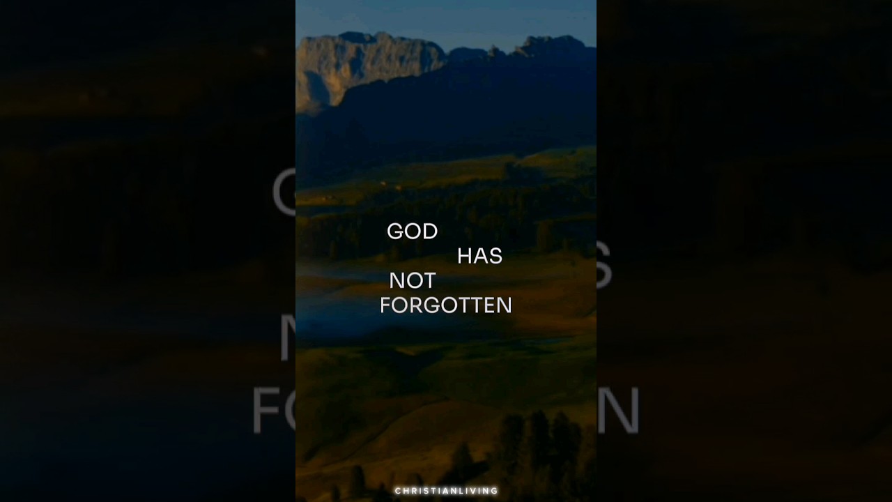 ''GOD HAS NOT FORGOTTEN ABOUT YOU,,🙏🏻🕊 #feedshortsyoutube #fypviral # ...