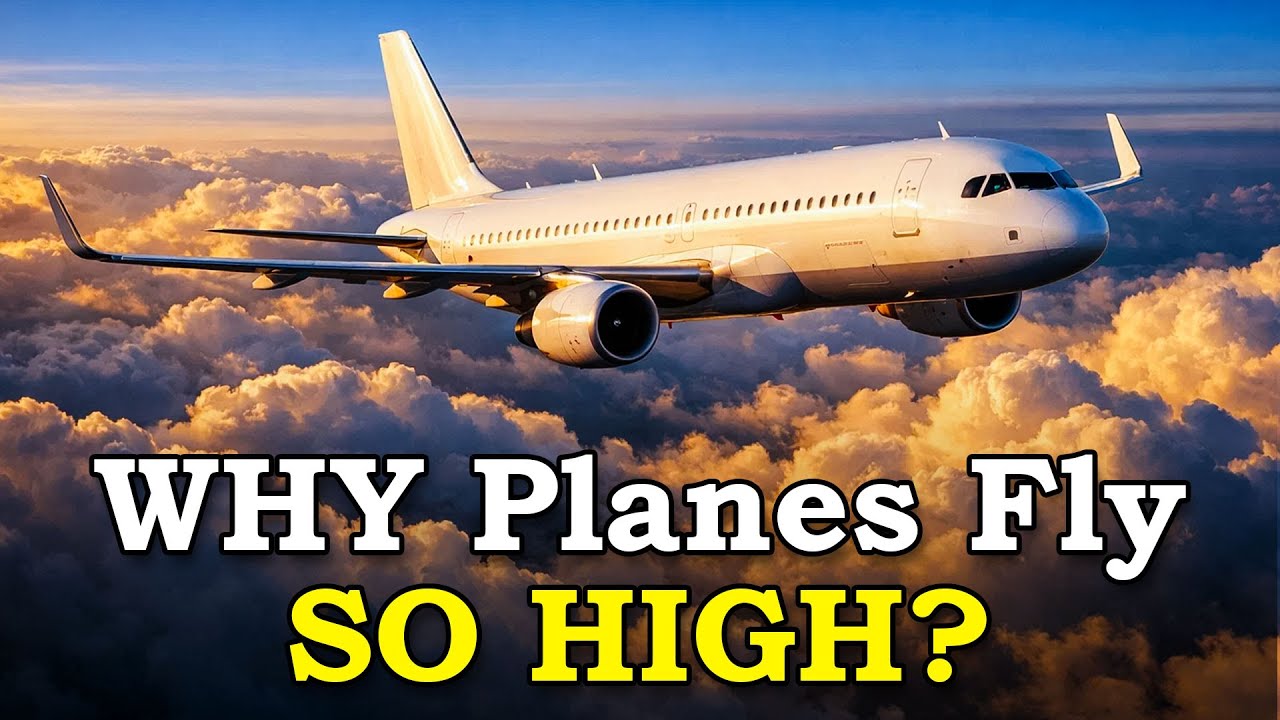 The Science of Why Planes Fly So High Above the Clouds - YouTube