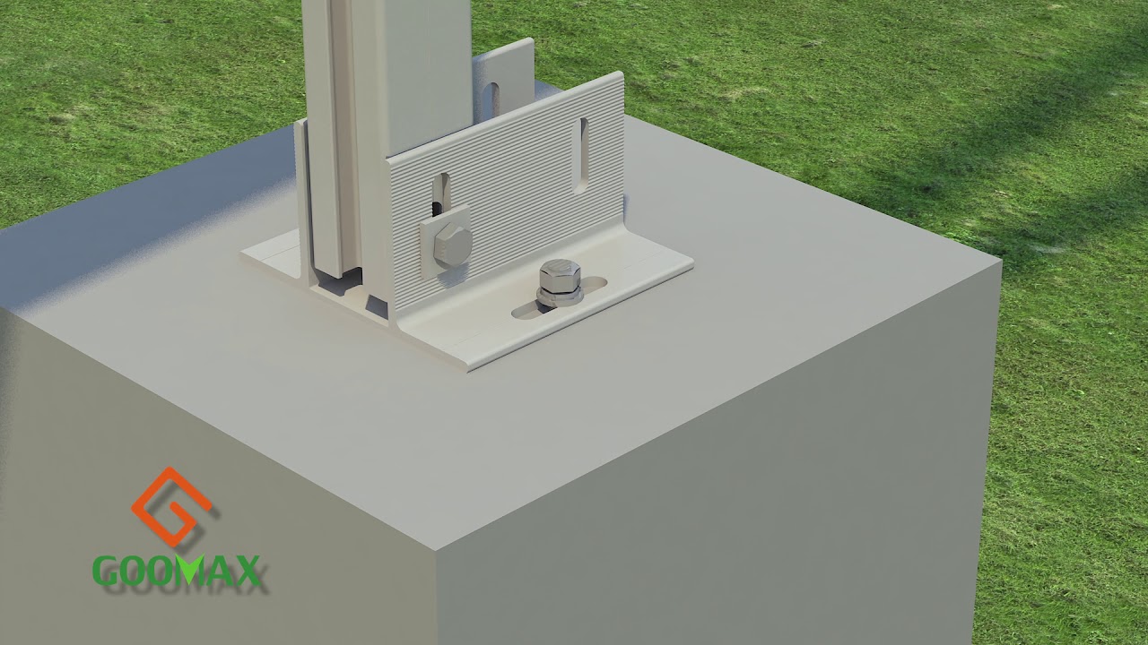 Aluminum Ground Mounting System I - solar mounting system installation ...