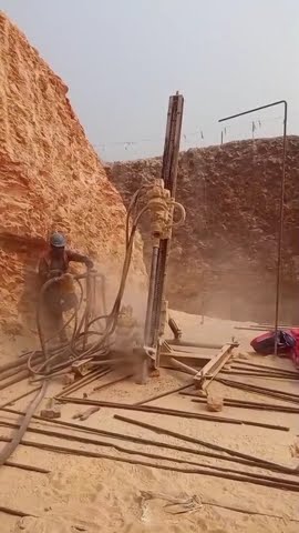 Micro Piling by DTH #DTH-Drilling # Piling - YouTube