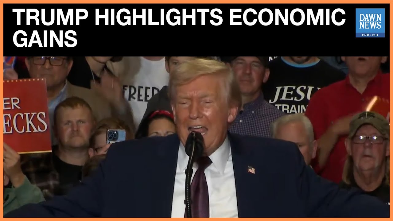 US President Trump Touts Economy at North Carolina Rally Amid Voter ...