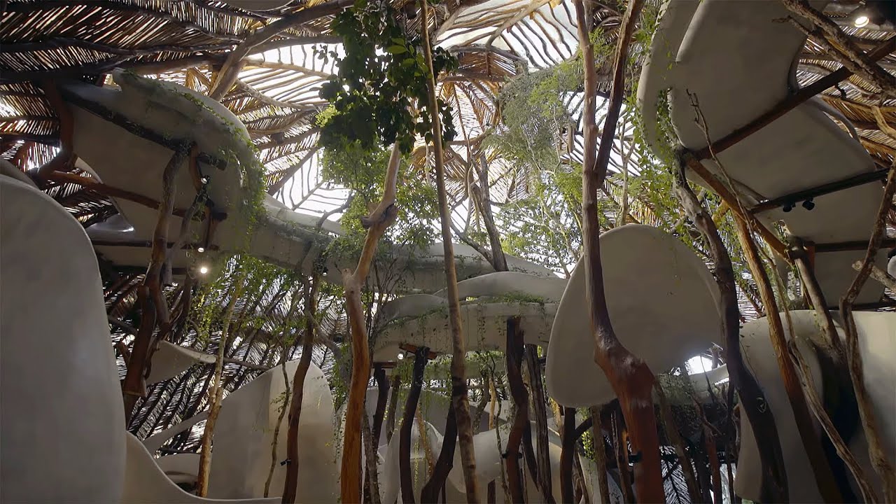 Architecture Meets Nature at SFER IK in Tulum - YouTube