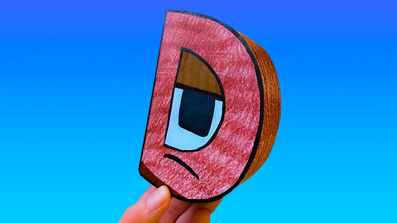 Paper Craft | FILIPINO Alphabet Lore D | GrapyGanimations`s Alphabet ...