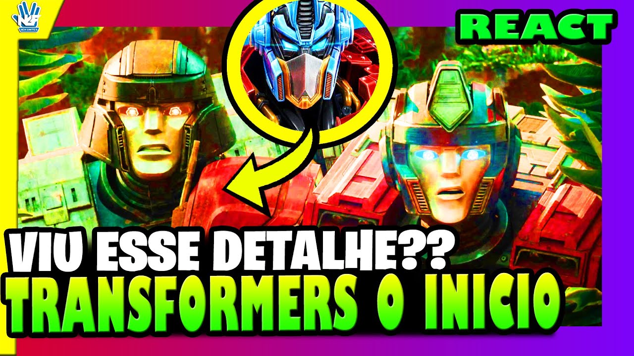 OFICIAL - TRAILER TRANSFORMERS ONE REACT - Trailer Transformers O ...