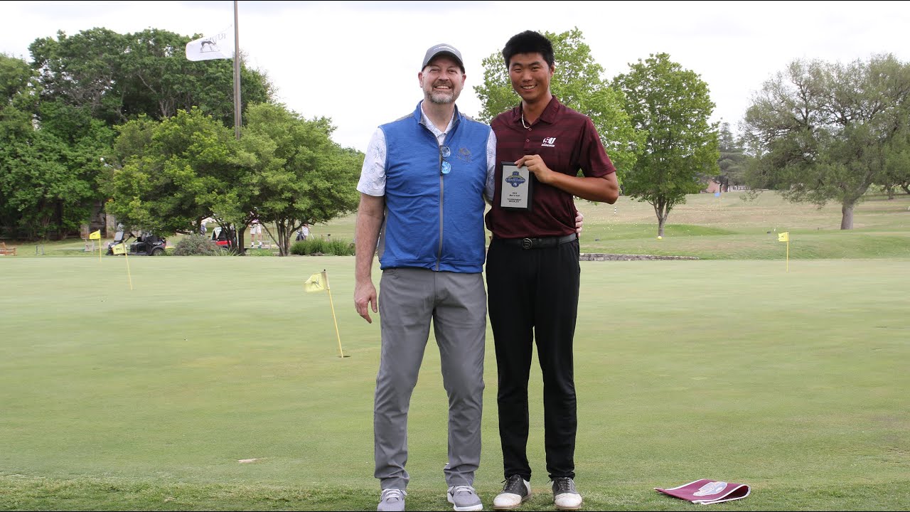 2023 SCAC Men's Golf Championship Medalist - Schreiner's Zhao Yung Gu ...