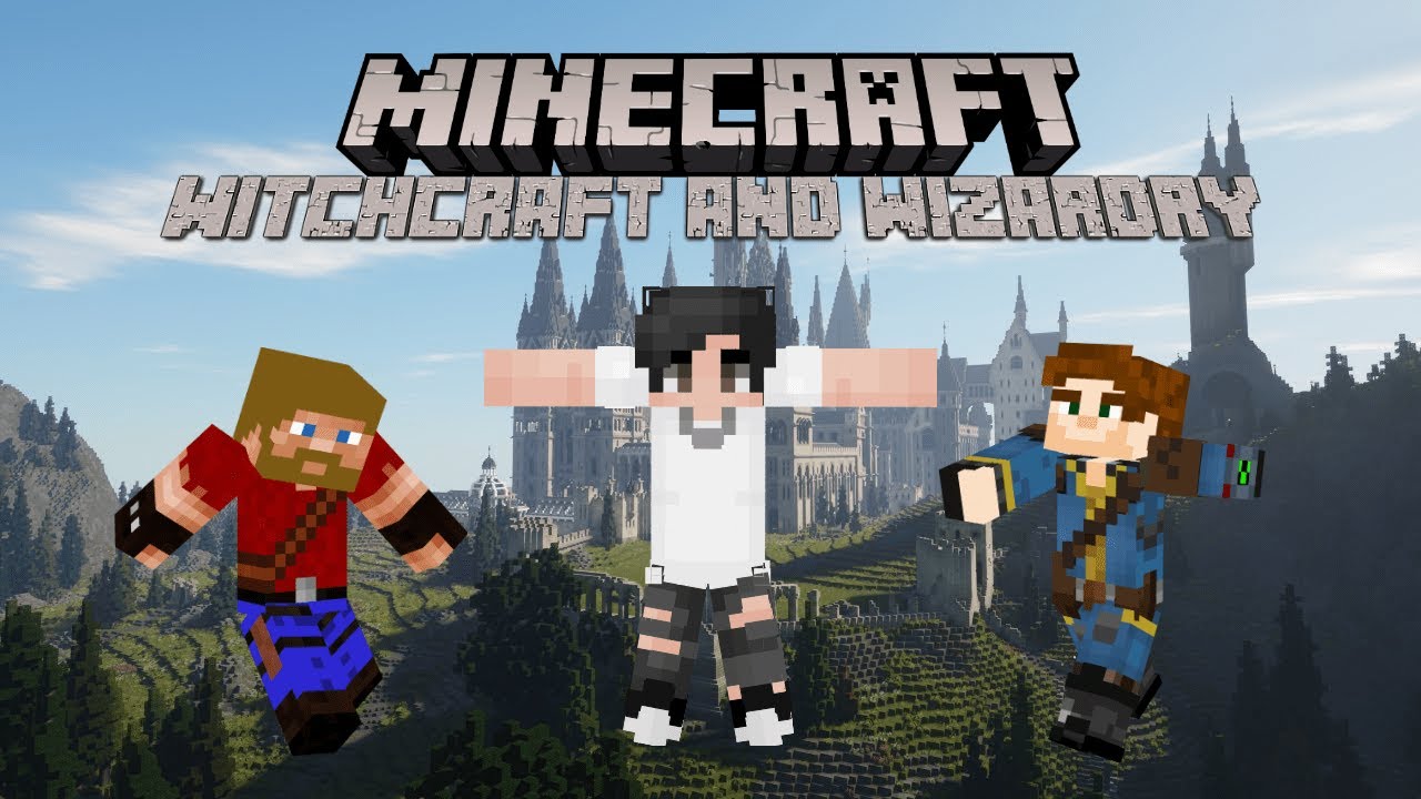 Minecraft Witchcraft and Wizardry Episode 1 - YouTube