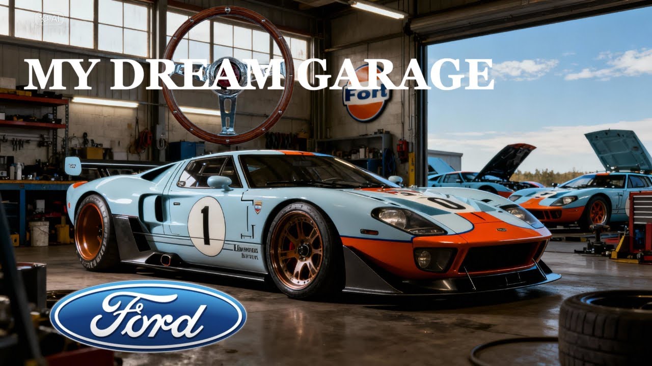 MY DREAM GARAGE FORD GT 40 - YouTube