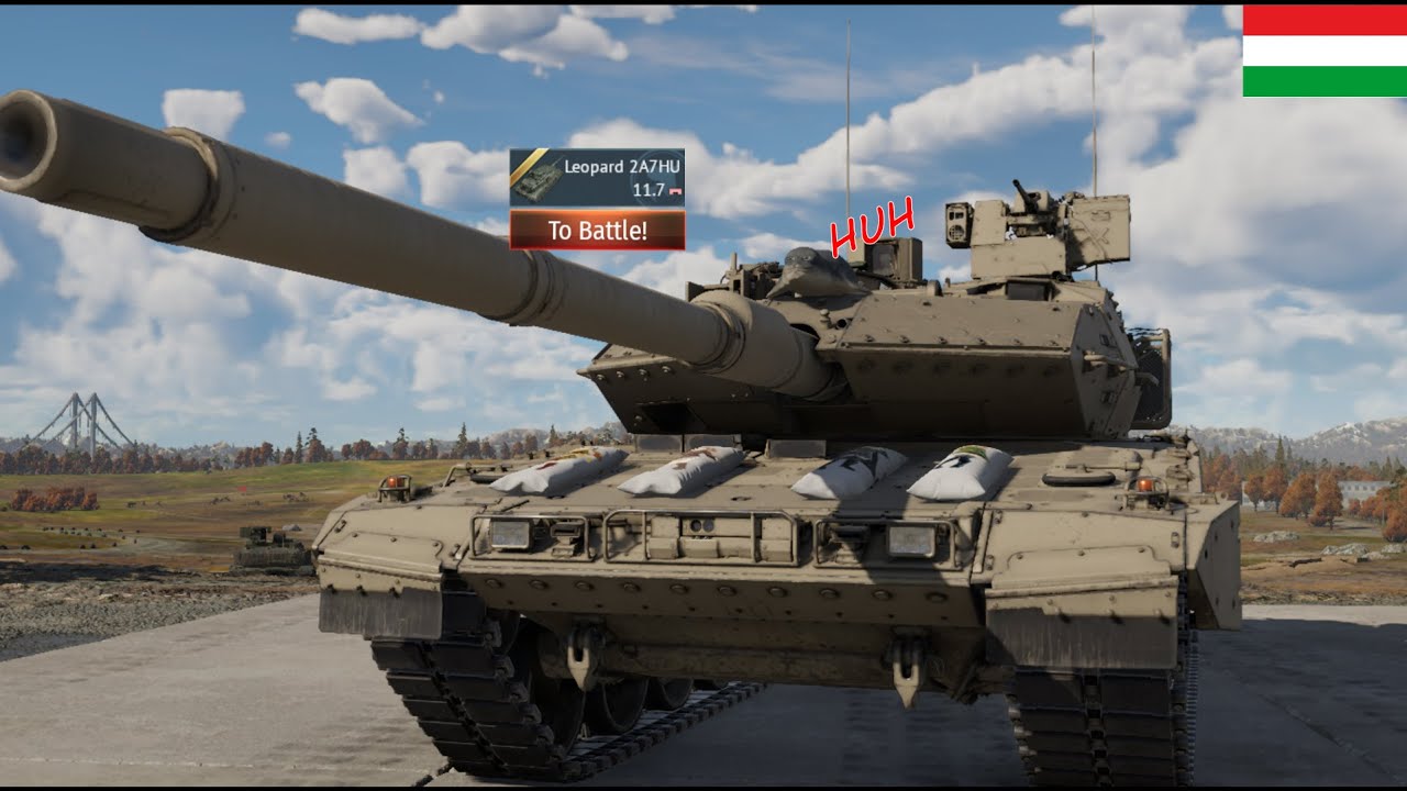 War thunder the new Leopard 2A7HU (A7 ของเเทร้) - YouTube