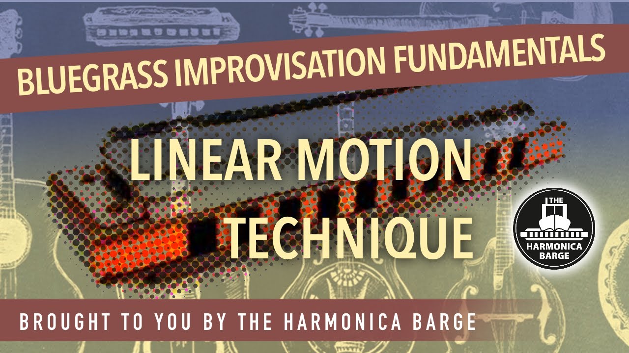 Bluegrass Harmonica Improvisation- Linear motion Technique - YouTube
