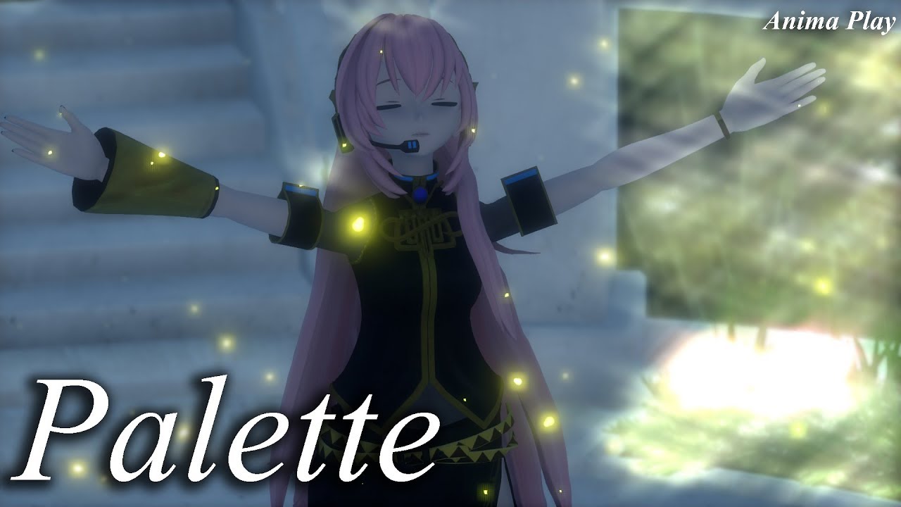 [MMD] Palette - Megurine Luka [OLD VIDEO] - YouTube
