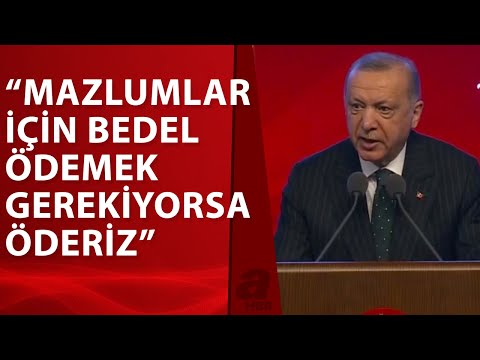 Başkan Erdoğan'dan ABD'ye Yanıt! Zulme Alkış Mı Tutayım? / A Haber | A Haber