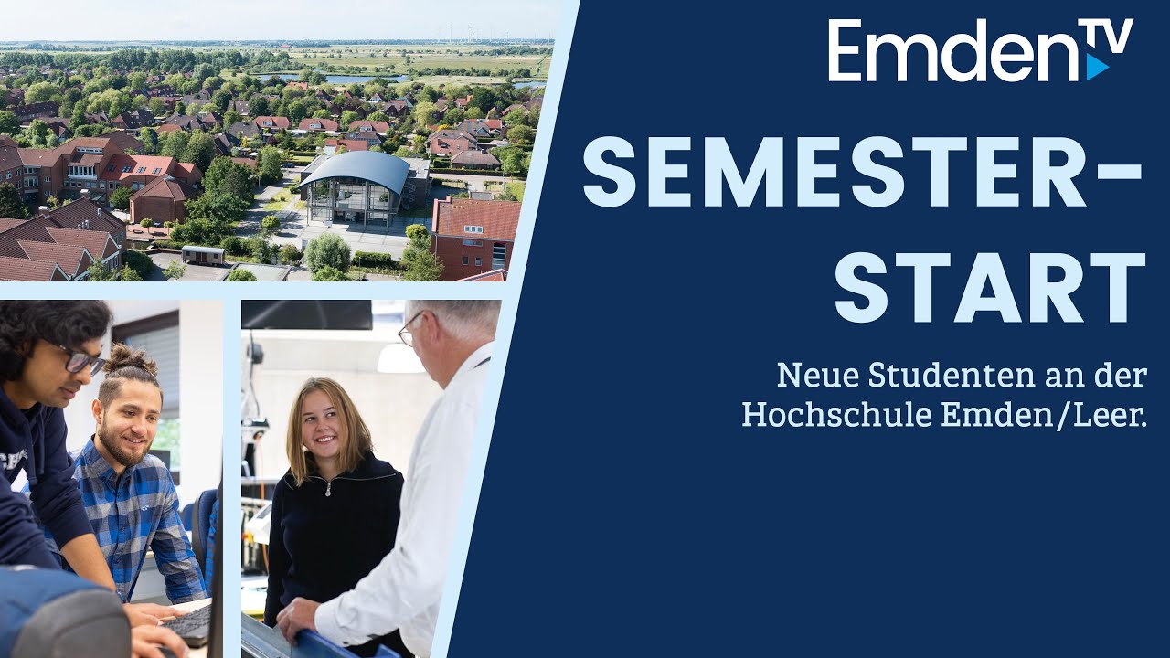 Emden.TV - 24. September: Semesterstart an der Hochschule Emden-Leer ...